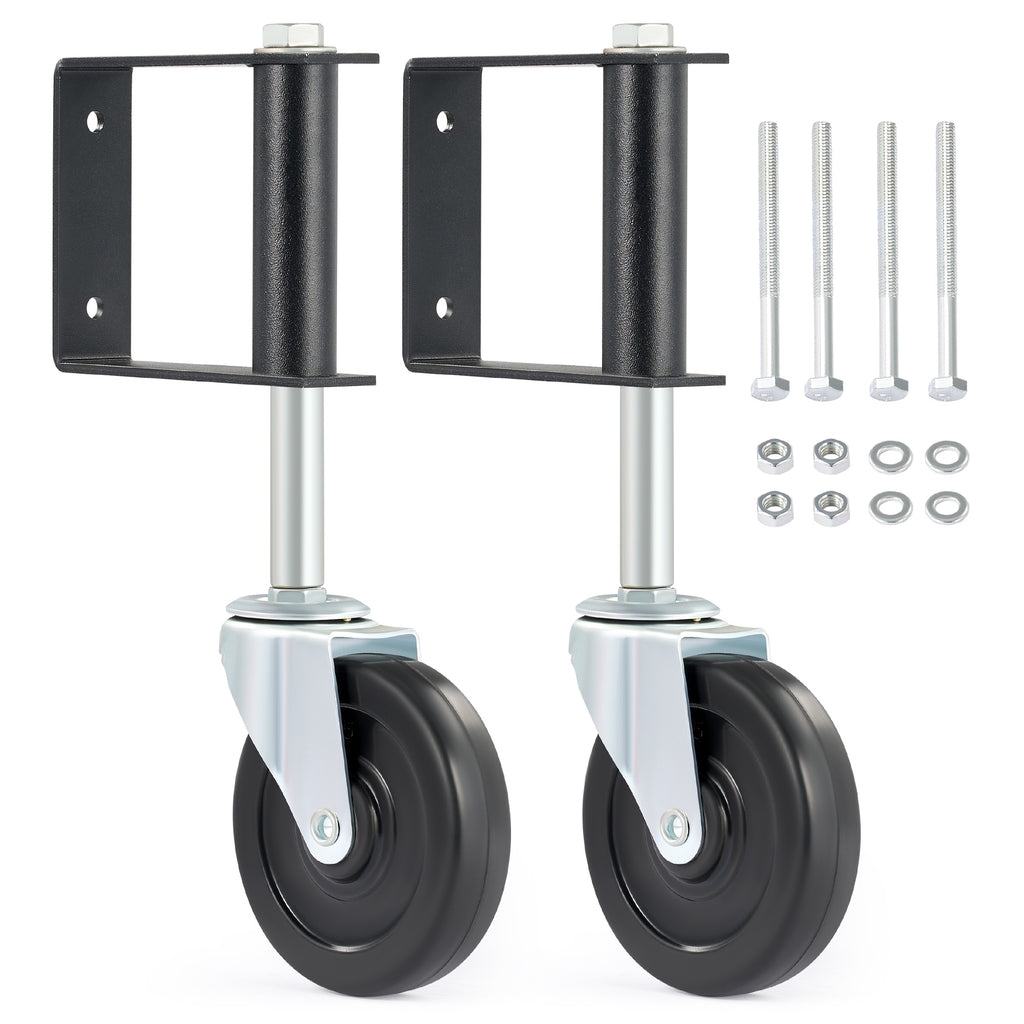 CO-Z Heavy-duty Gate Casters/Wheels for Swing/Sliding Gates