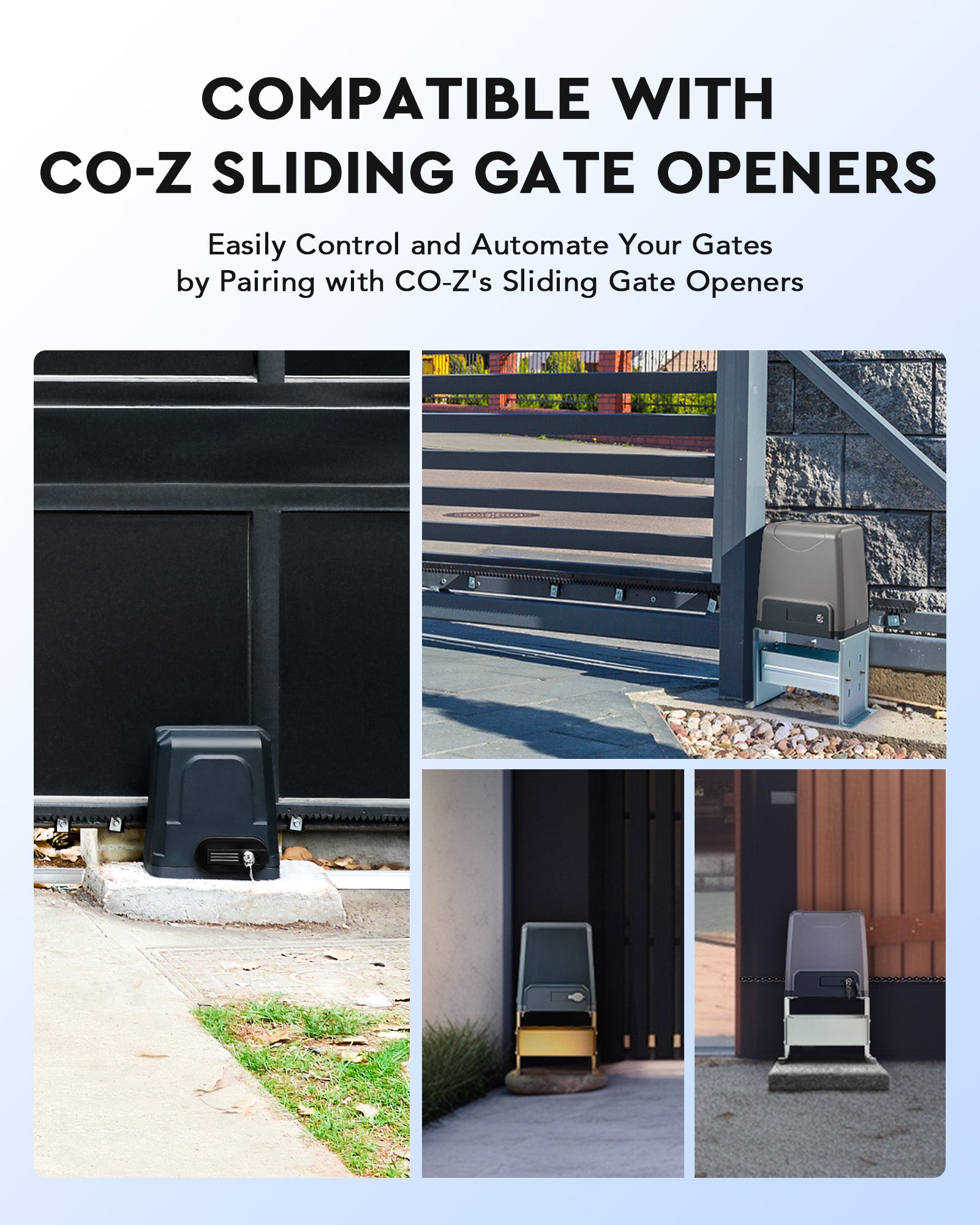CO-Z Round Magnetic Limit Switches for Sliding Gate Opener