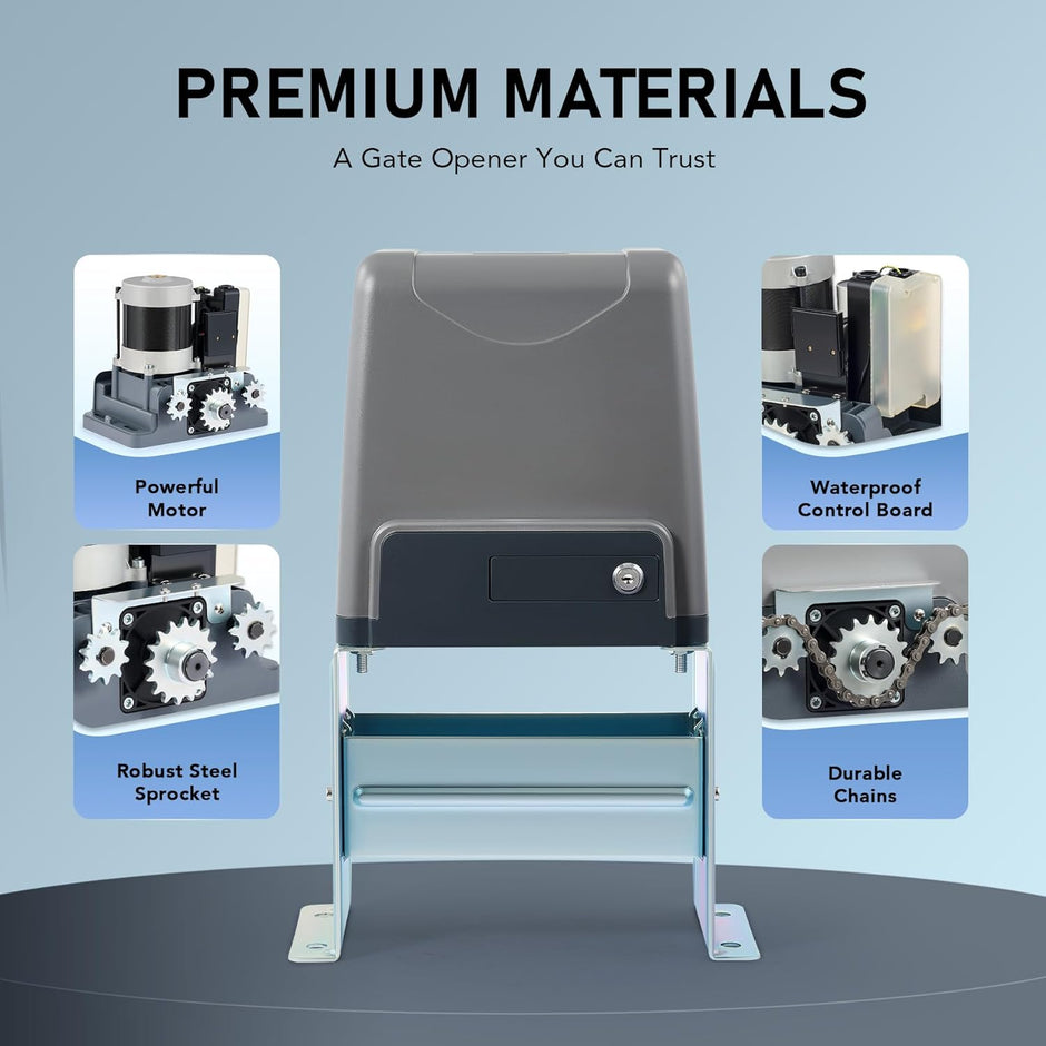 CO-Z Gate Openers, Sliding Gate Opener Kit & Motor