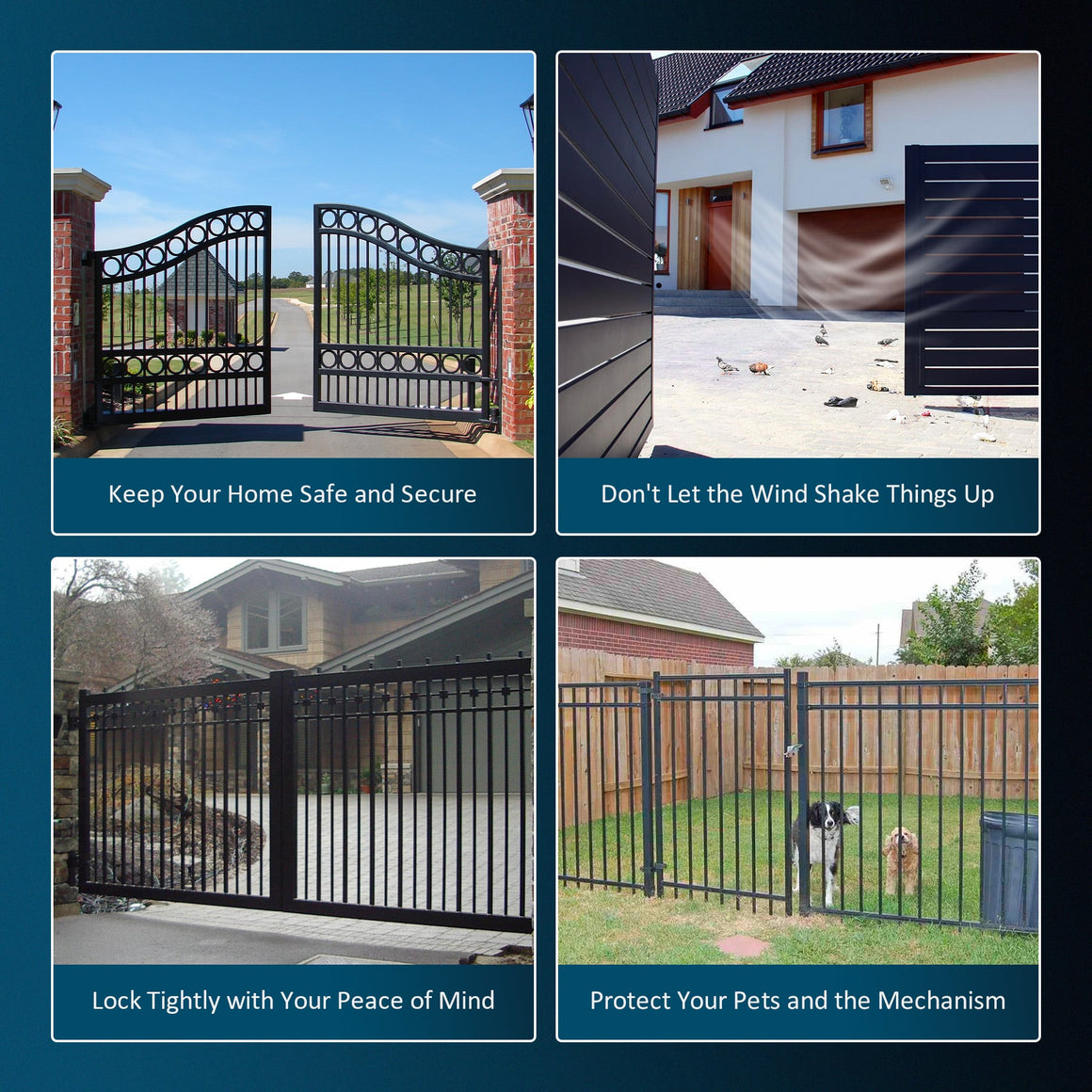 CO-Z Automatic Gate Closer/Lock for Sliding Gate Openers