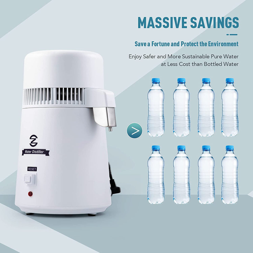 CO-Z 4L/1 Gallon Water Distiller - Distilled Water Maker