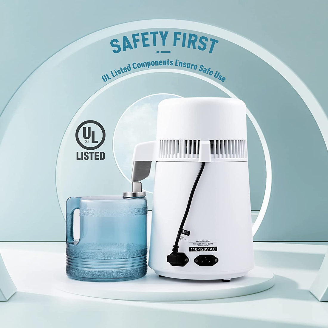 CO-Z 4L/1 Gallon Water Distiller - Distilled Water Maker